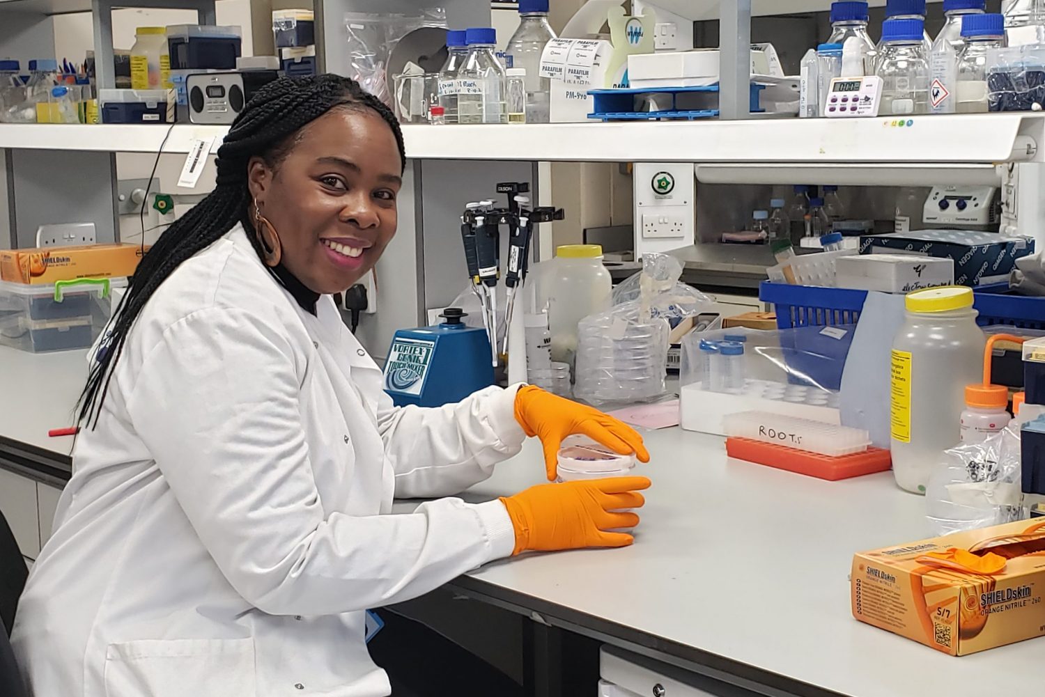 Yellow rust, wheat and me; Introducing Dr Carol Ibe